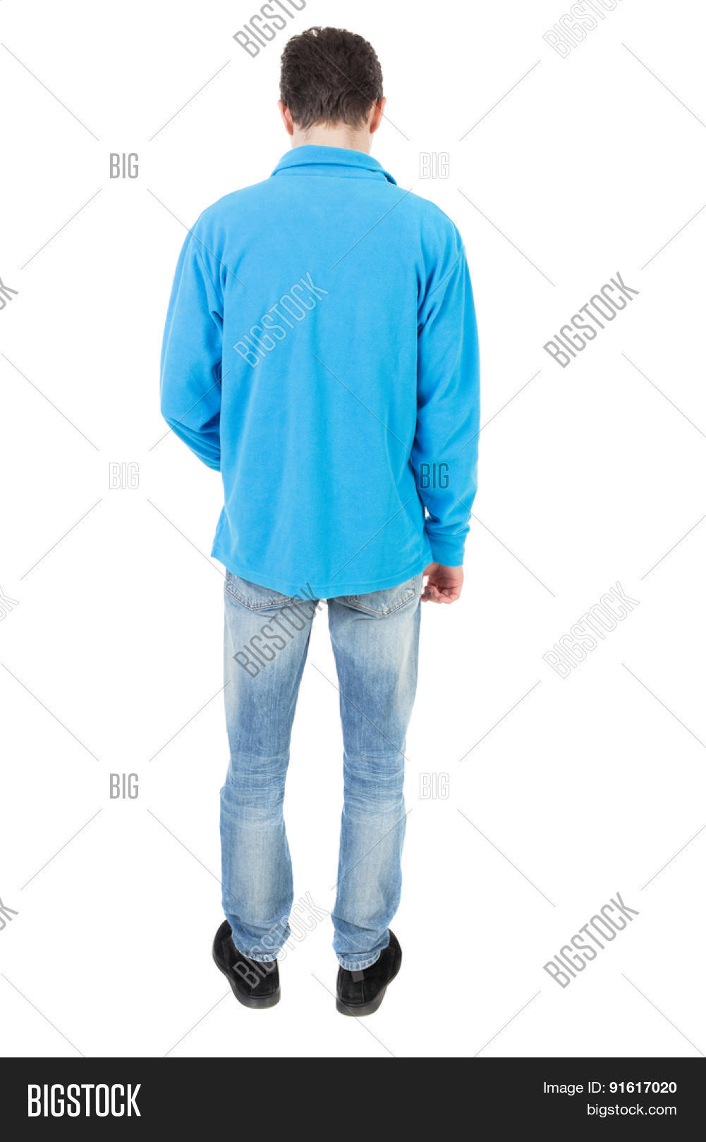 Back View Man Jeans. Image & Photo (Free Trial) | Bigstock