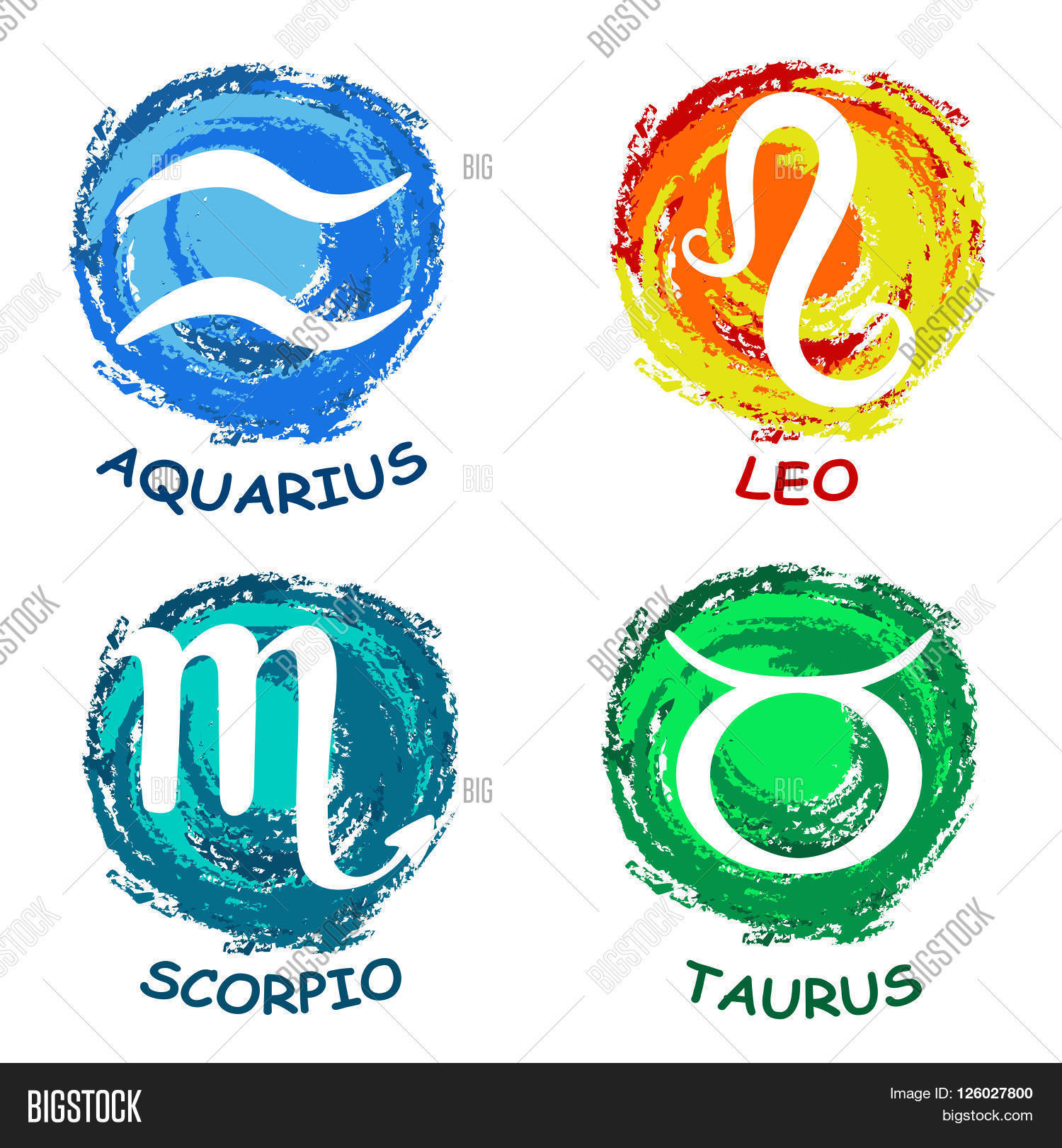 Zodiac Signs. Zodiac Vector & Photo (Free Trial) | Bigstock