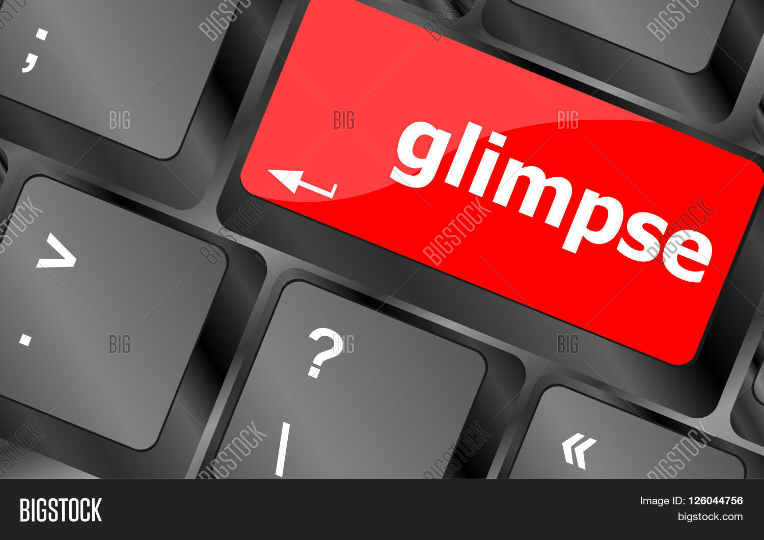 Glimpse Word On Image & Photo (Free Trial) | Bigstock