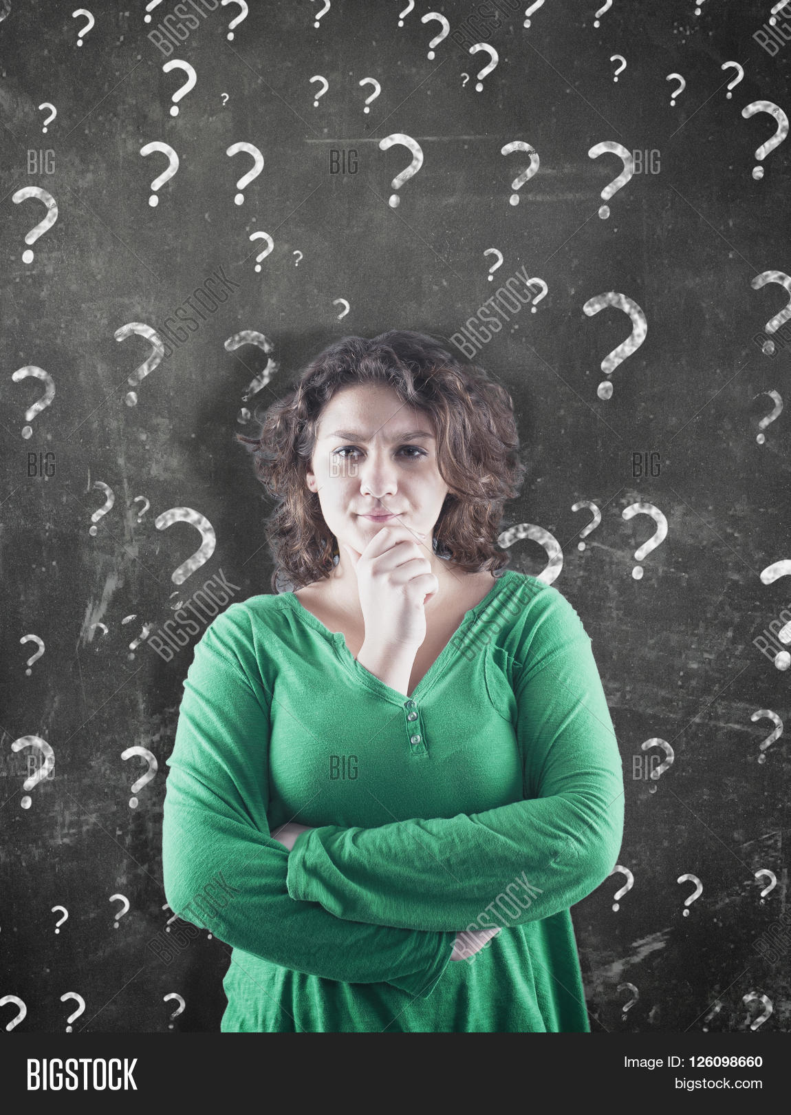 Confused Young Woman Image & Photo (Free Trial) | Bigstock