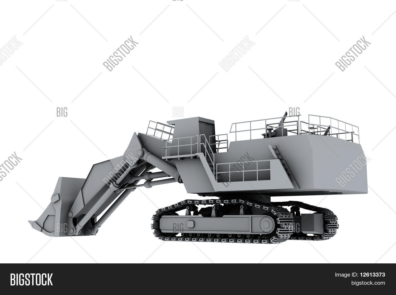 White Model Digger Image & Photo (Free Trial) | Bigstock