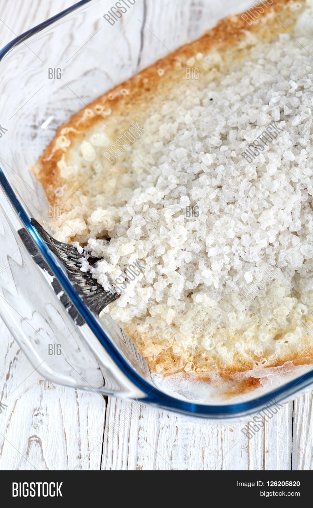 Seabass Baked Sea Salt Image & Photo (Free Trial) | Bigstock