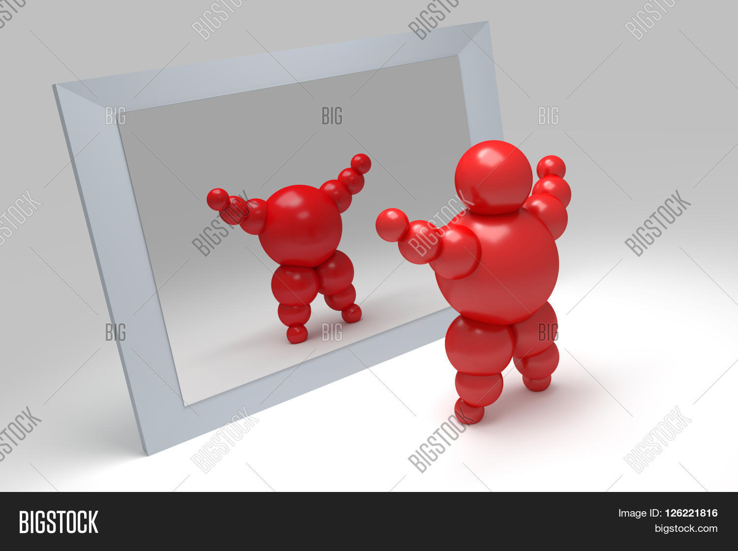 3D Abstract "Ballman" Image & Photo (Free Trial) | Bigstock