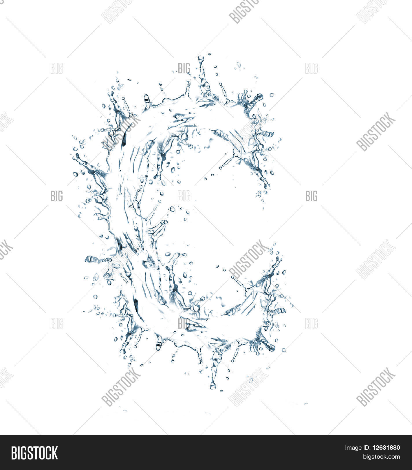 Letter Water Alphabet Image & Photo (Free Trial) | Bigstock