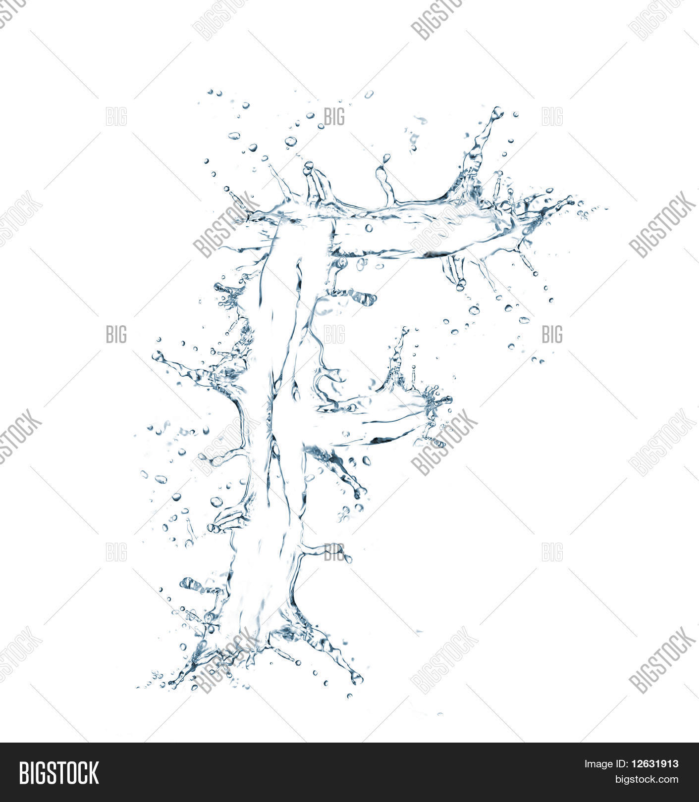 Letter Water Alphabet Image & Photo (Free Trial) | Bigstock