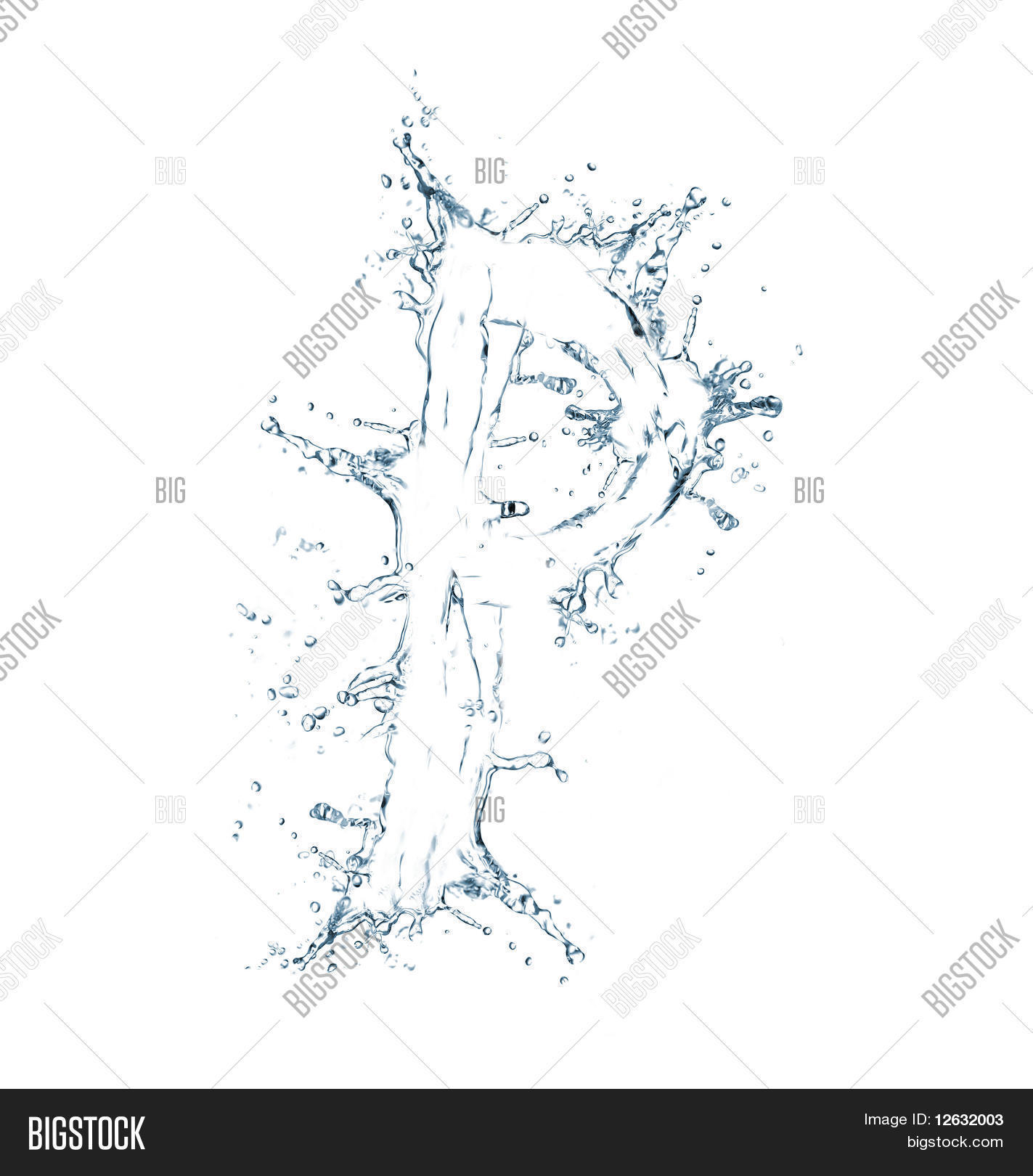 Letter Water Alphabet Image & Photo (Free Trial) | Bigstock
