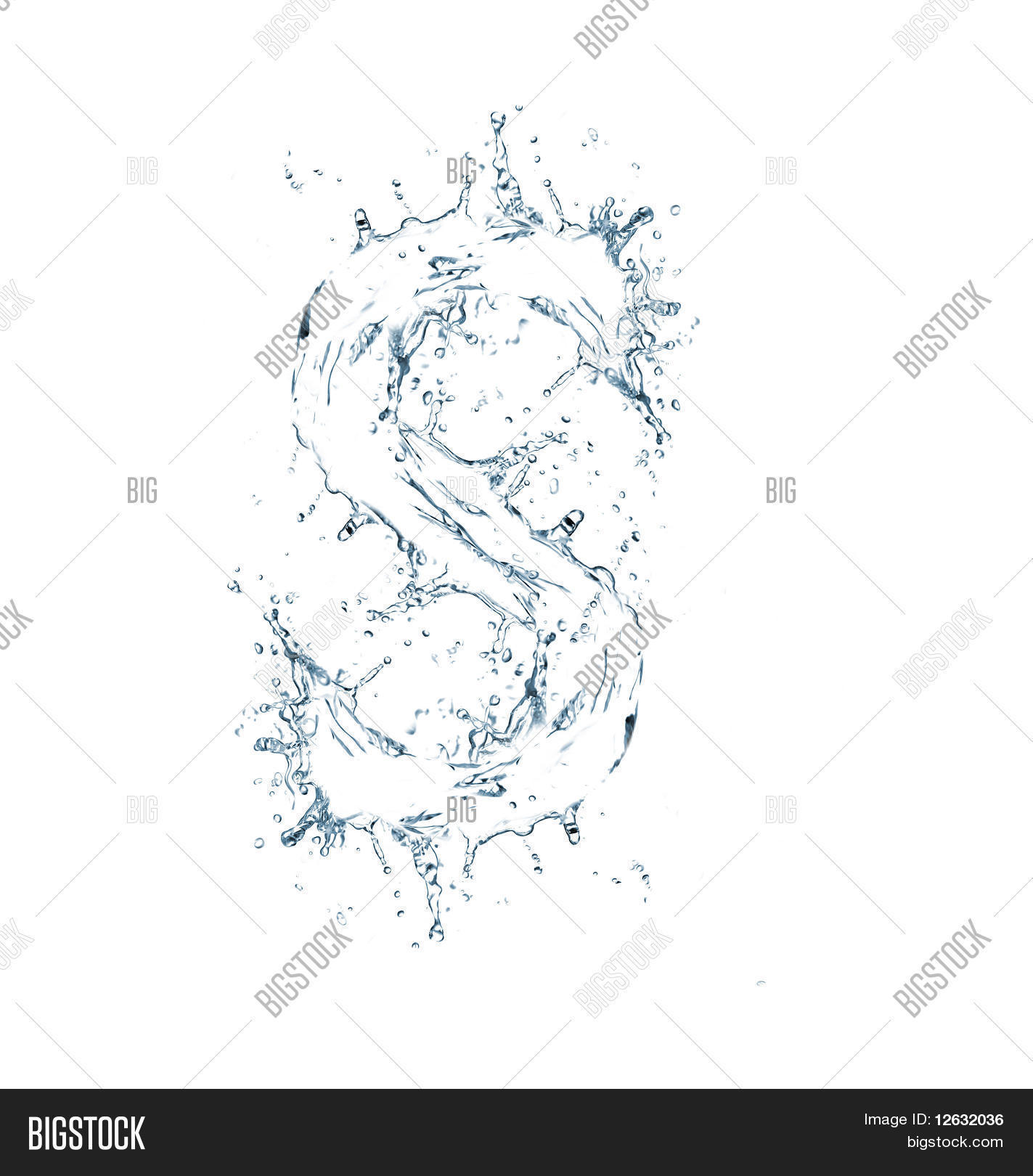 Letter Water Alphabet Image & Photo (Free Trial) | Bigstock