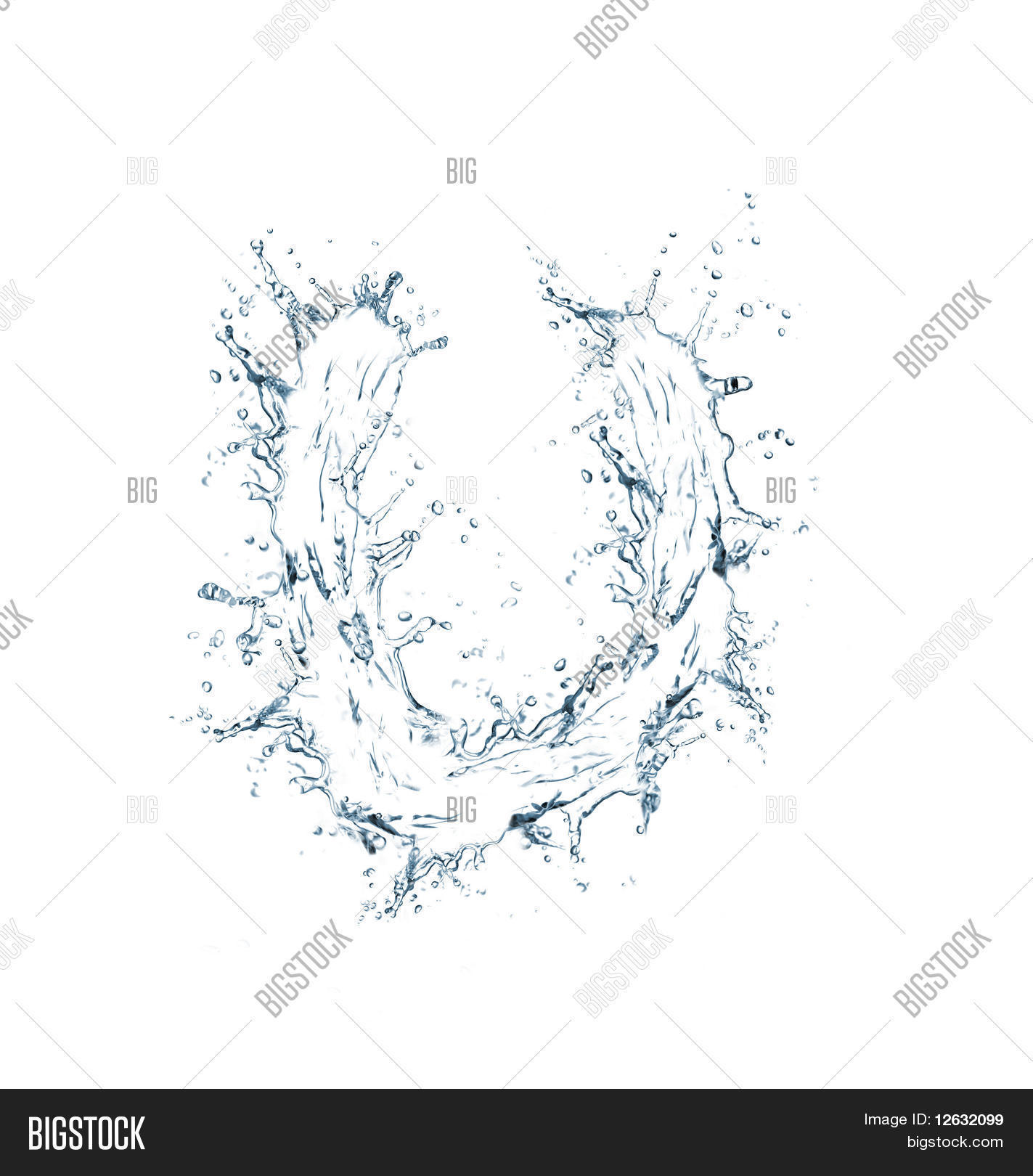Letter Water Alphabet Image & Photo (Free Trial) | Bigstock