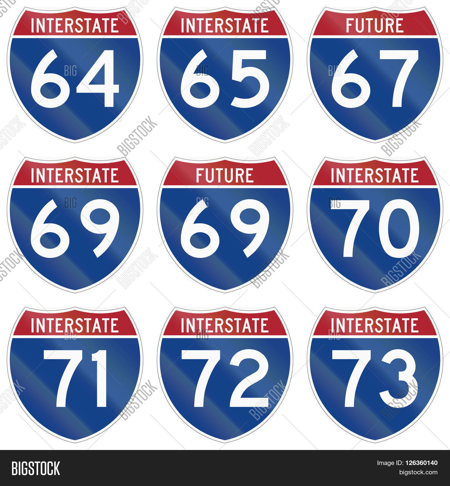 Collection Interstate Image & Photo (Free Trial) | Bigstock