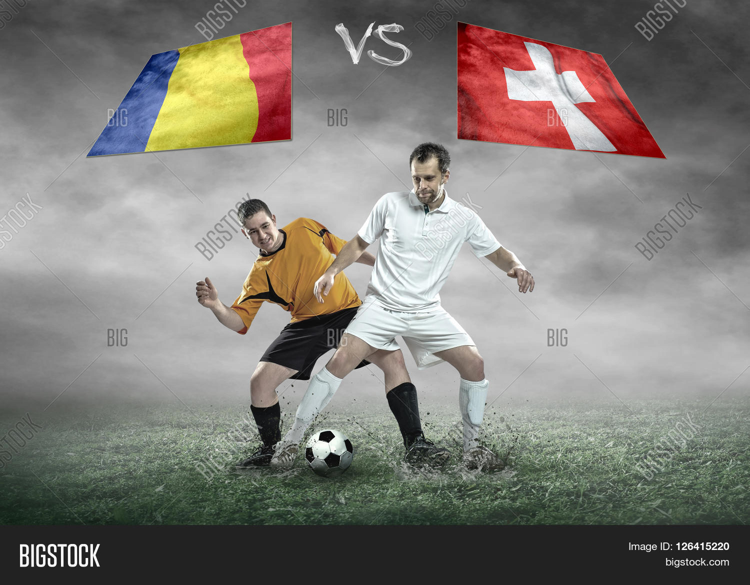 Football Player On Image & Photo (Free Trial) | Bigstock