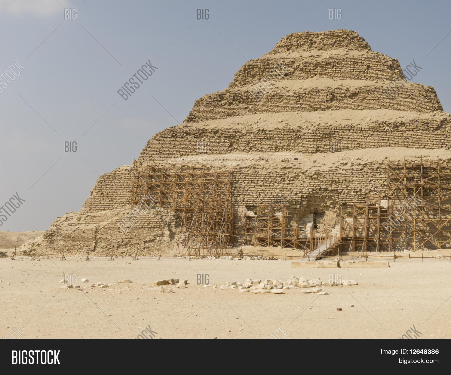 Pyramid Djoser Image & Photo (Free Trial) | Bigstock