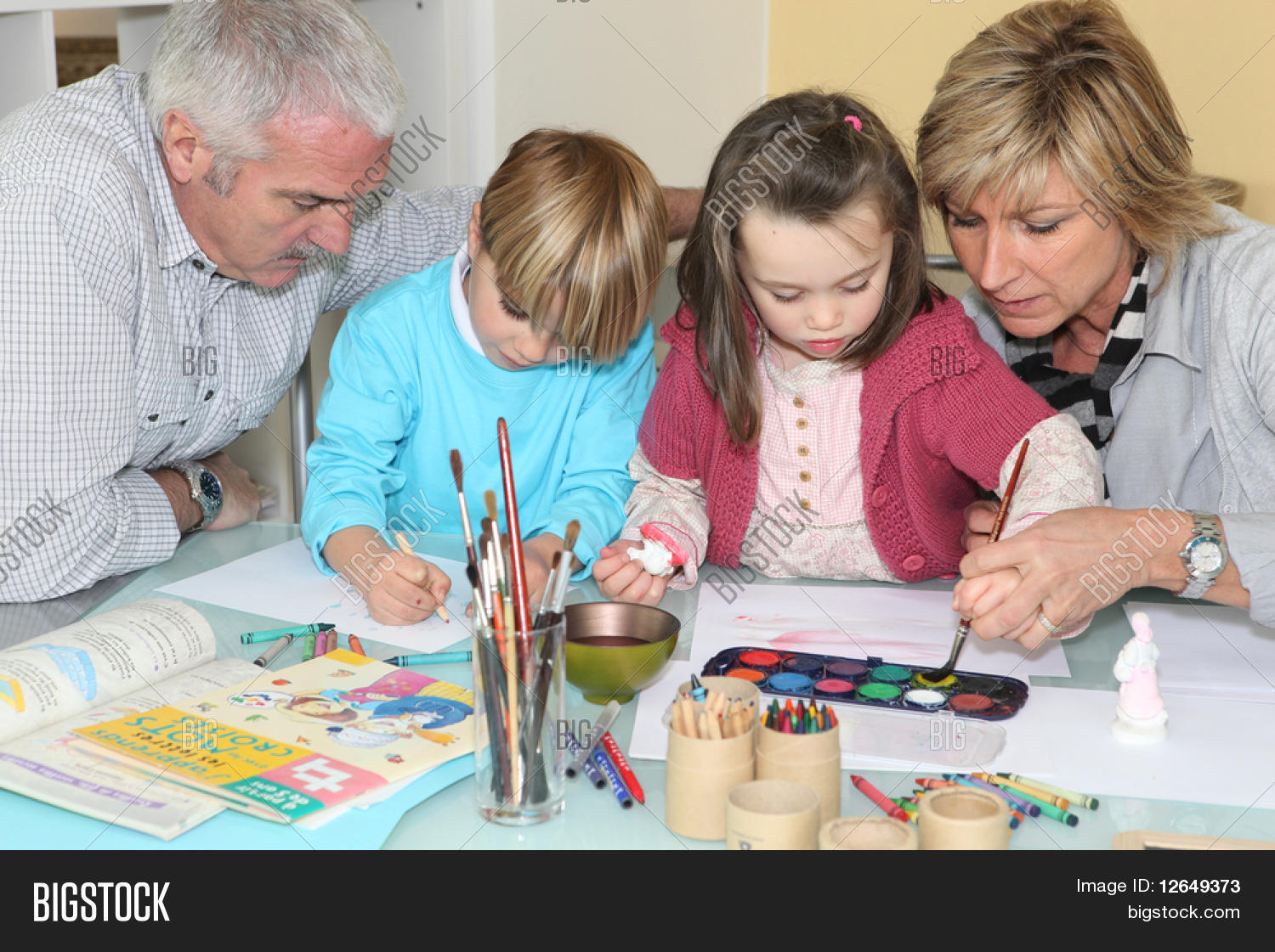 Children Making Image & Photo (Free Trial) | Bigstock