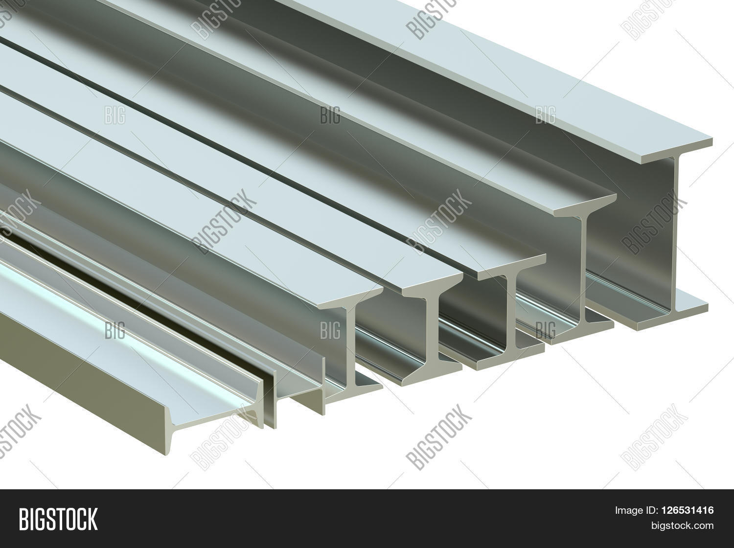Structural Beams Steel Image & Photo (Free Trial) | Bigstock