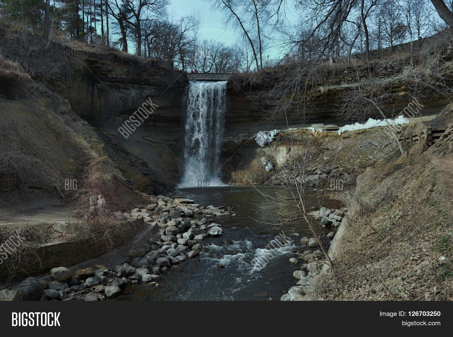 Minnehaha Falls Image & Photo (Free Trial) | Bigstock