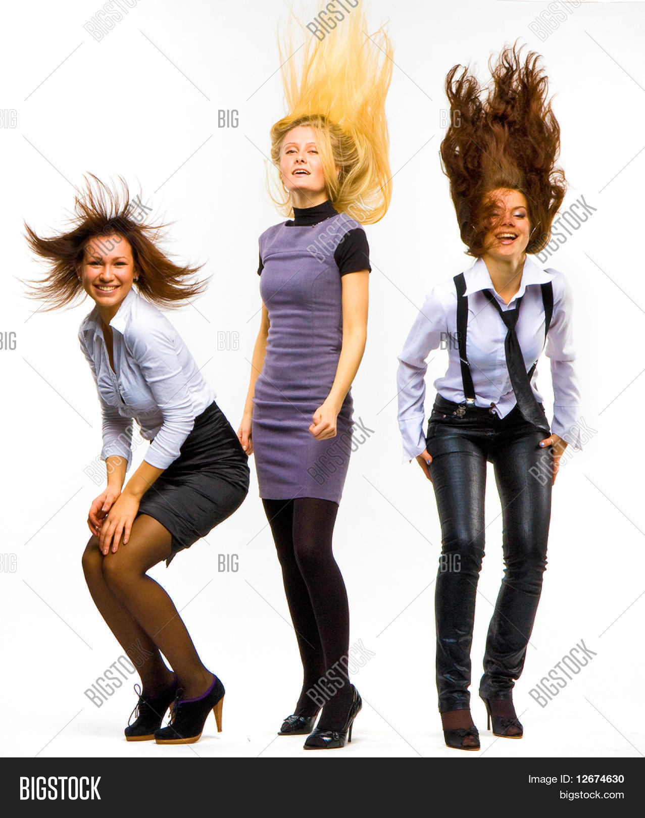 Office Workers Women Image & Photo (Free Trial) | Bigstock