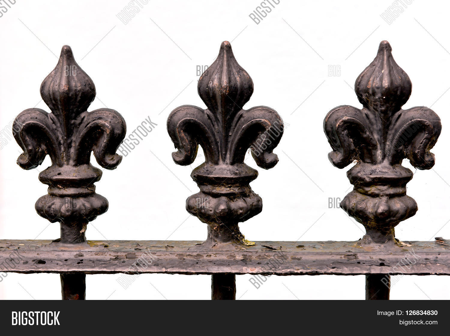 Triple Iron Fleur De Image & Photo (Free Trial) | Bigstock