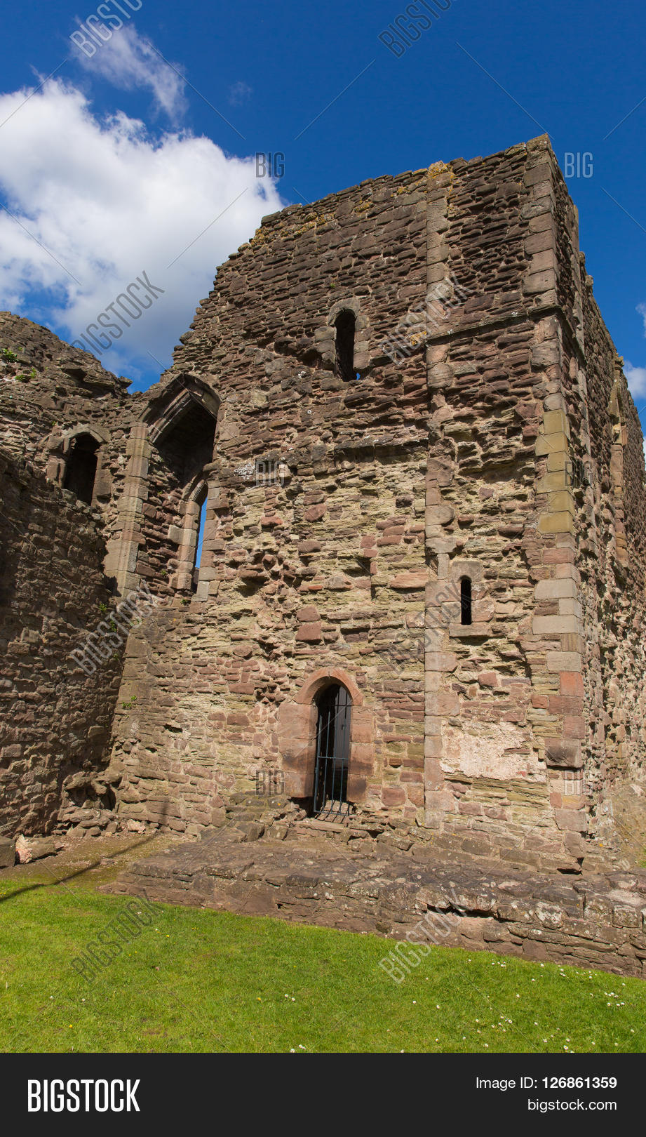 Monmouth Castle Wales Image & Photo (Free Trial) | Bigstock