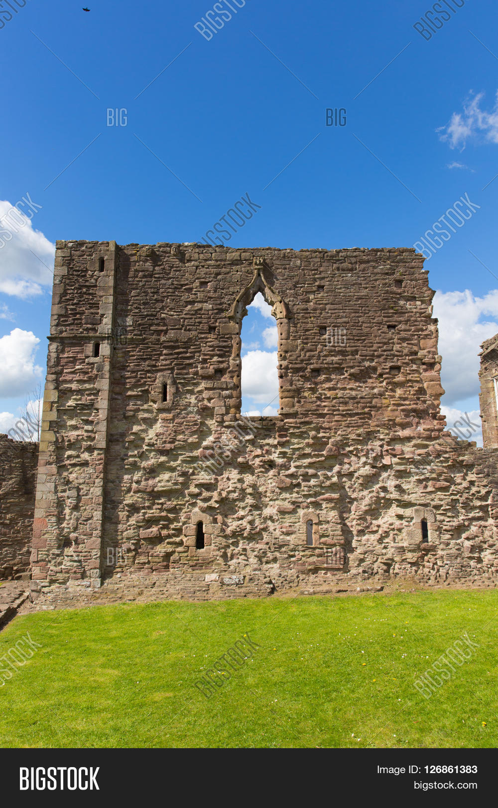 Welsh Castle Ruins Image & Photo (Free Trial) | Bigstock