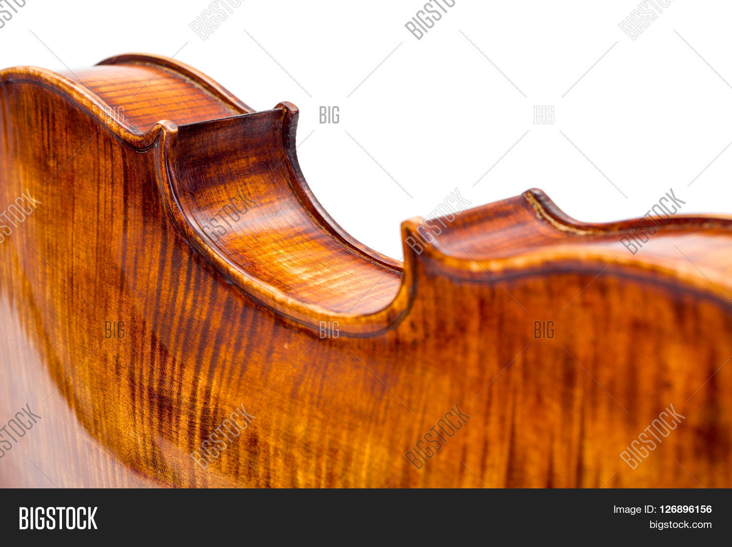 Back View Violin Image & Photo (Free Trial) | Bigstock