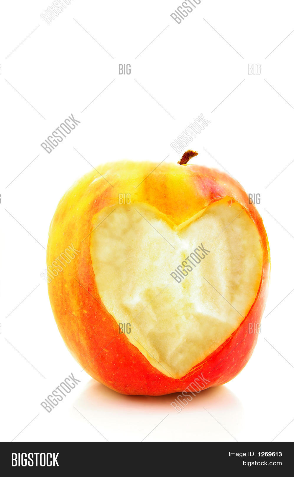 Heart Apple Image & Photo (Free Trial) | Bigstock