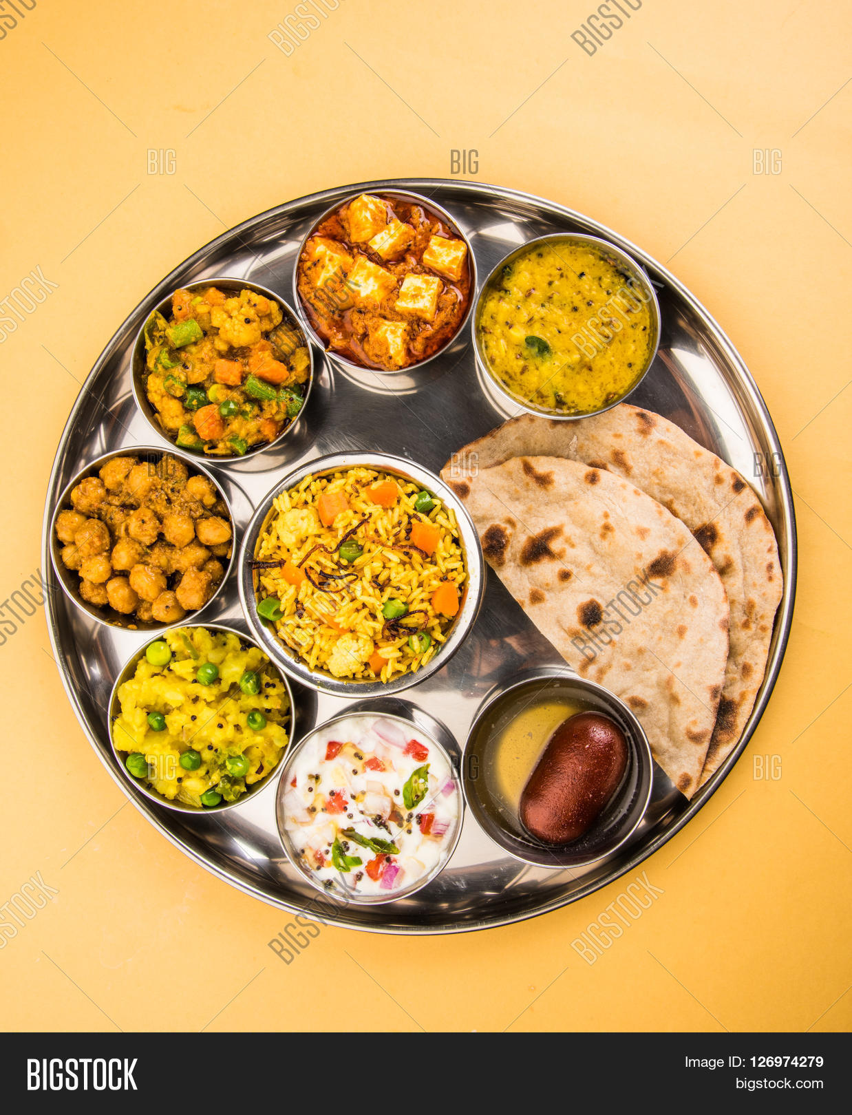 Group Indian Food Image & Photo (Free Trial) | Bigstock