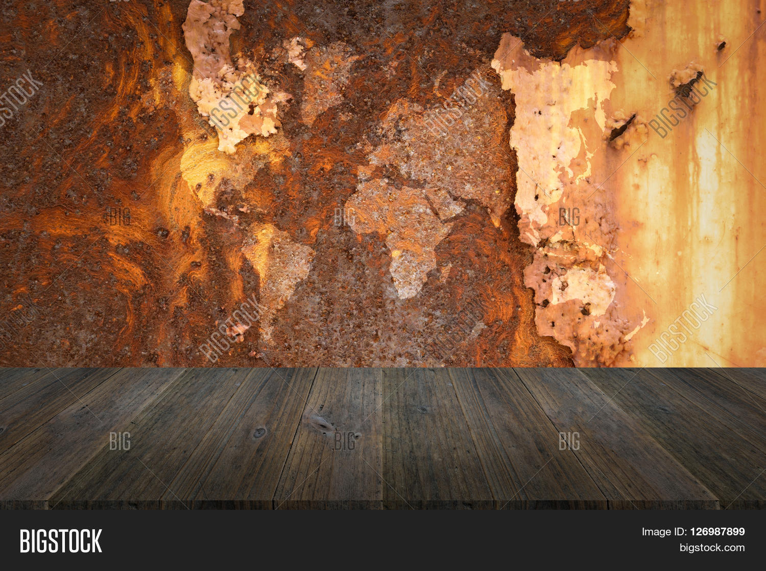 Metal Rust Wall Image & Photo (Free Trial) | Bigstock