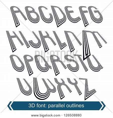 Outlined Rotated Vector & Photo (Free Trial) | Bigstock