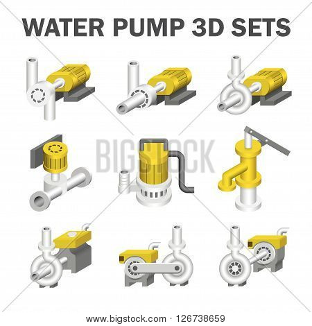 Vector Water Pump Vector & Photo (Free Trial) | Bigstock