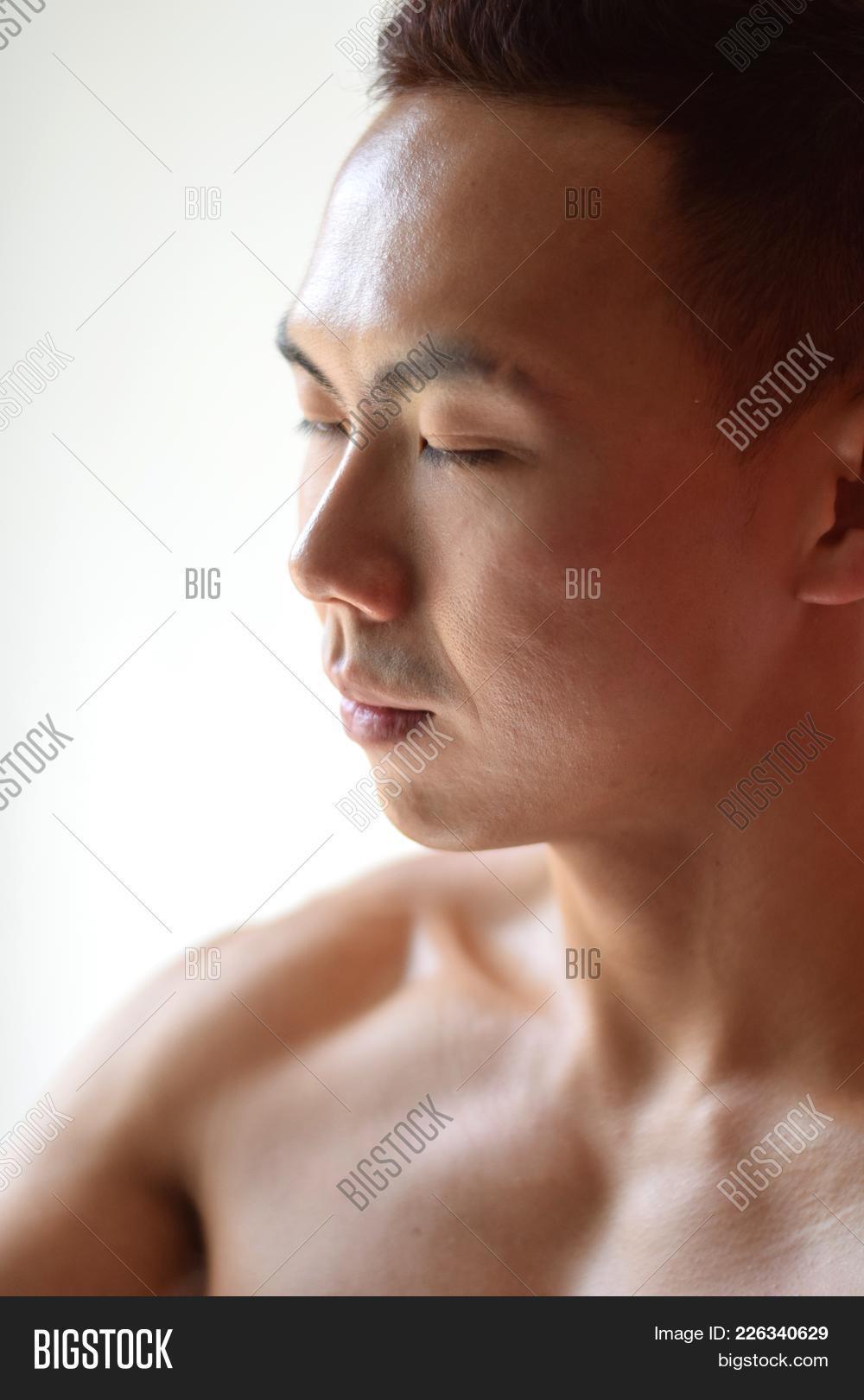 Asian Man Side Profile