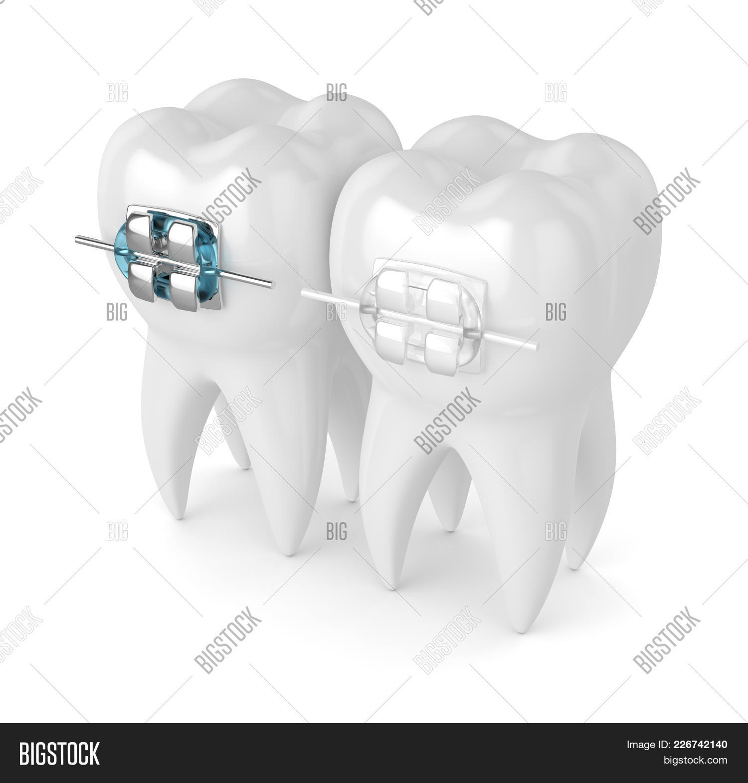 3D Render Teeth Image & Photo (Free Trial) | Bigstock