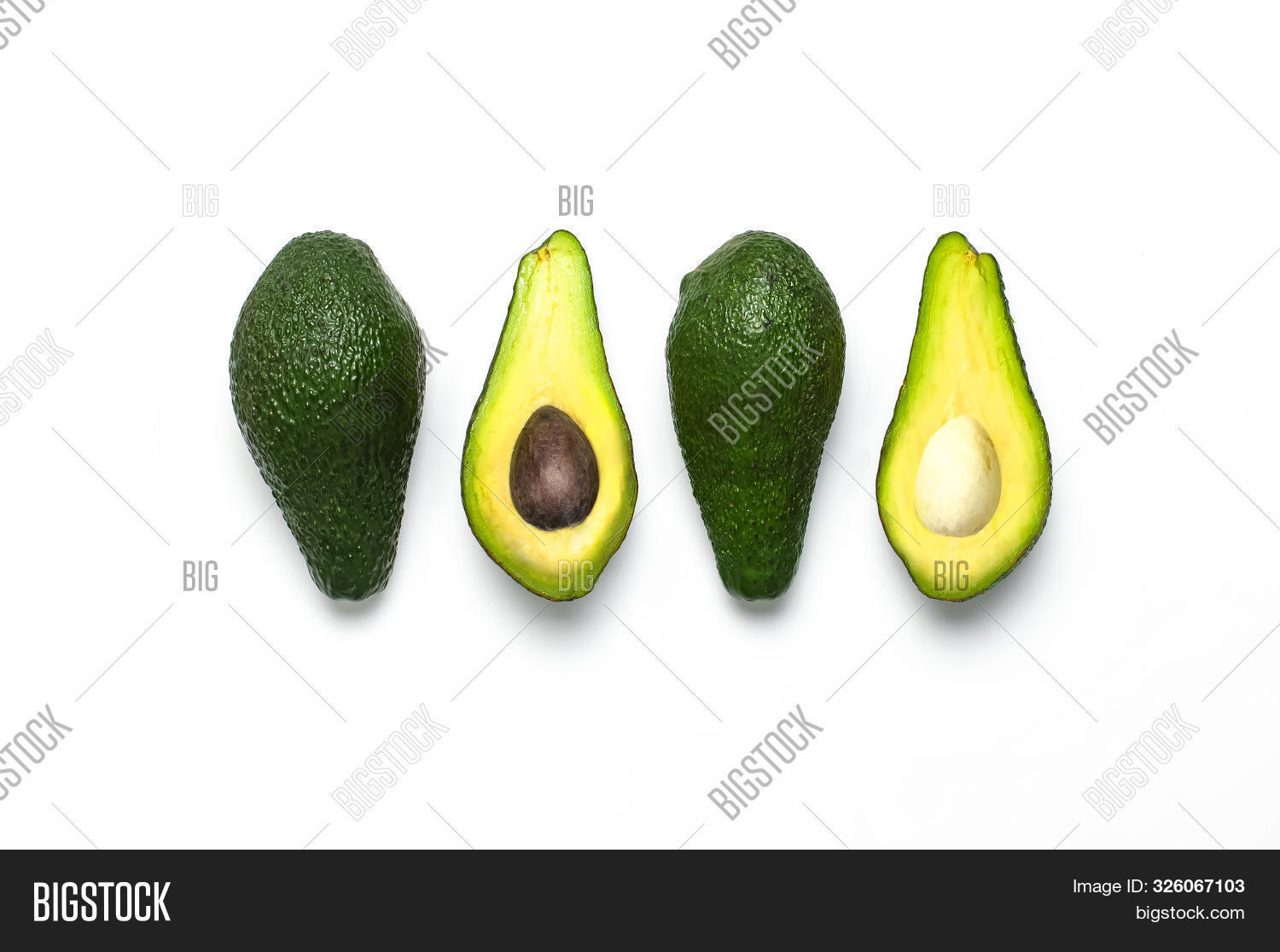 Ripe Fresh Avocado Image & Photo (Free Trial) | Bigstock