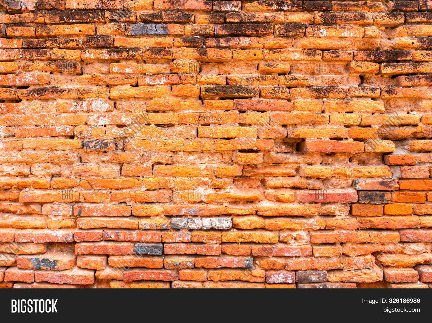 Old Red Brick Wall Image & Photo (Free Trial) | Bigstock