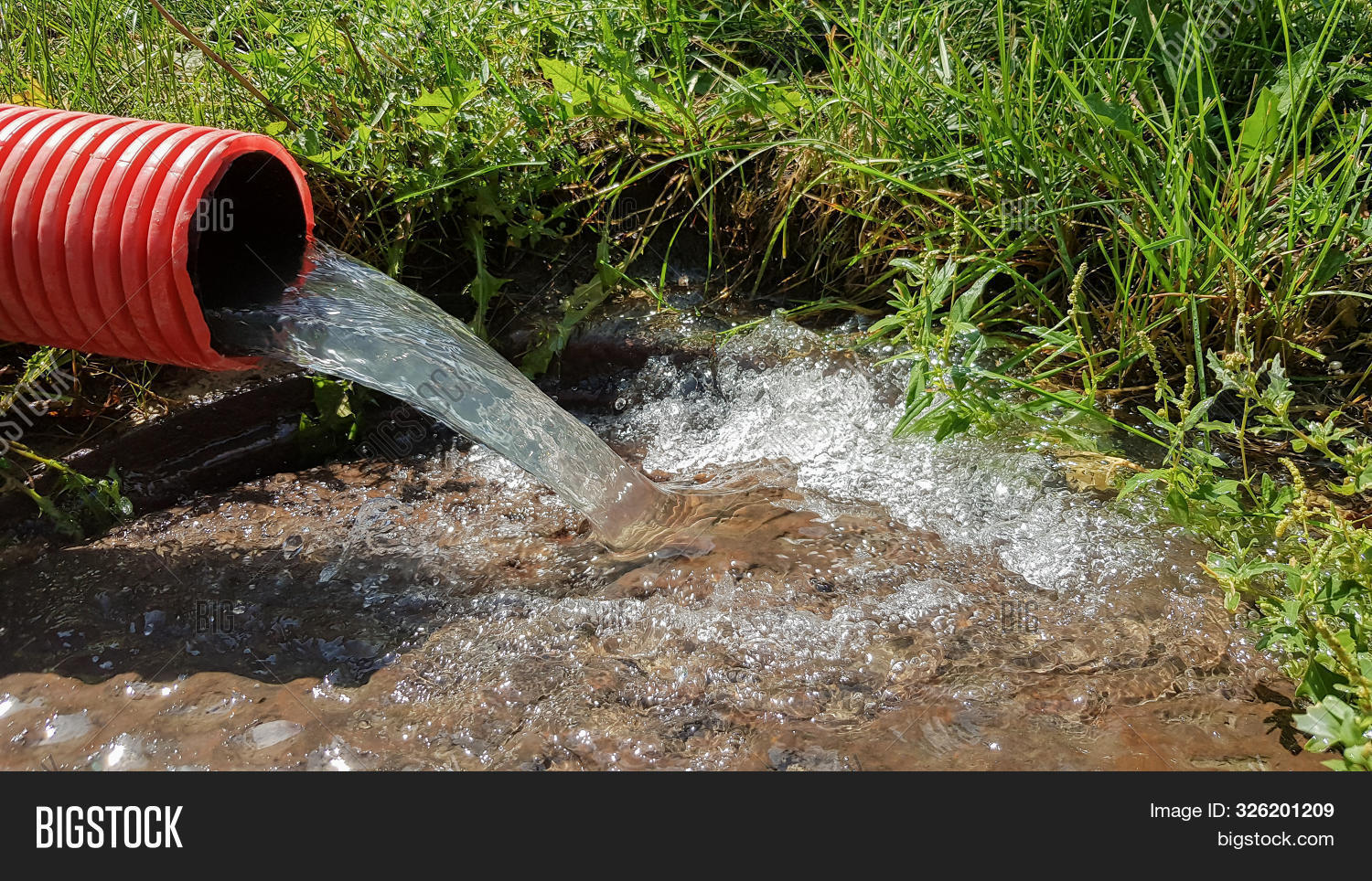 Pumping Water Flood Image & Photo (Free Trial) | Bigstock