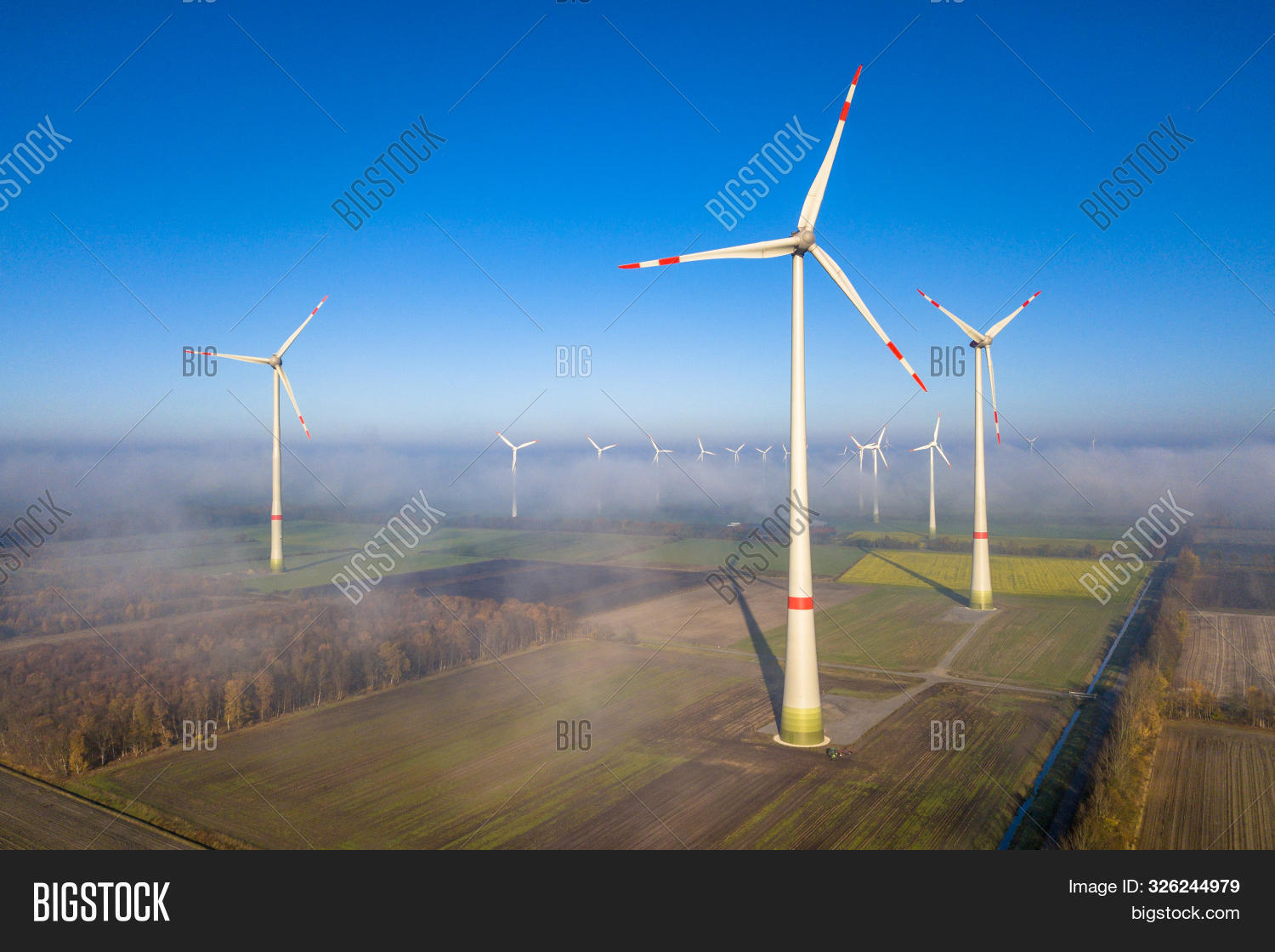 Aerial View Wind Image & Photo (Free Trial) | Bigstock