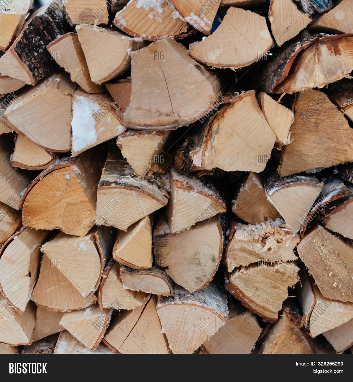 Stacks Firewood. Image & Photo (Free Trial) | Bigstock