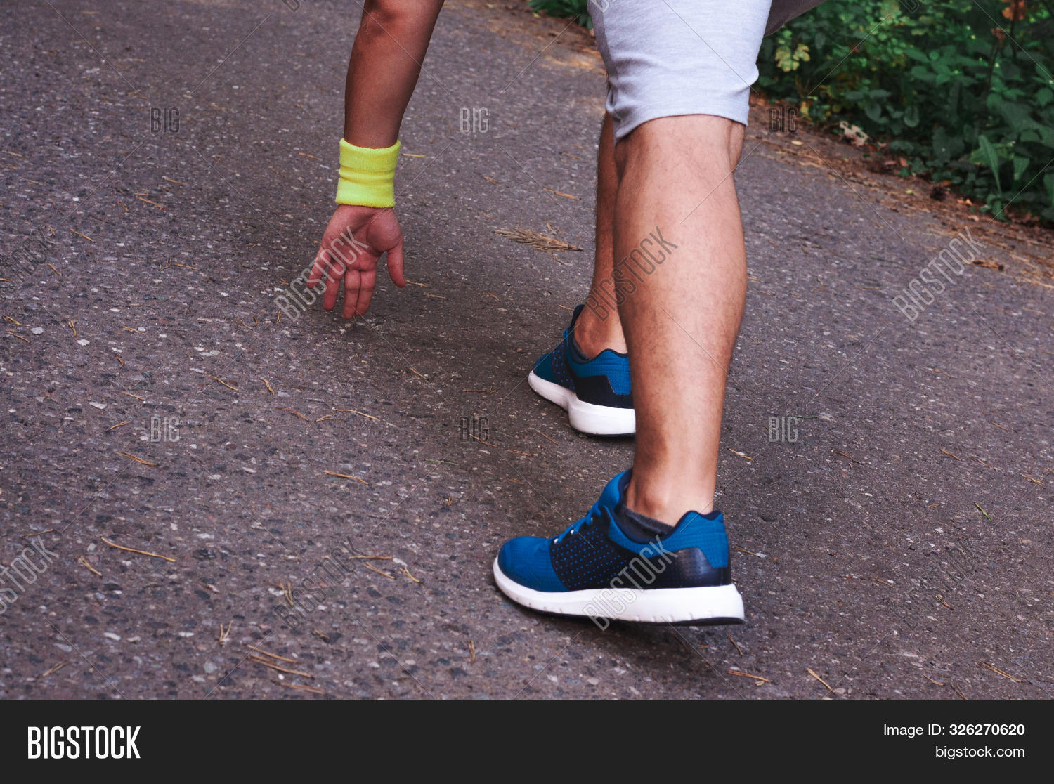 Feet Step Runner On Image & Photo (Free Trial) | Bigstock