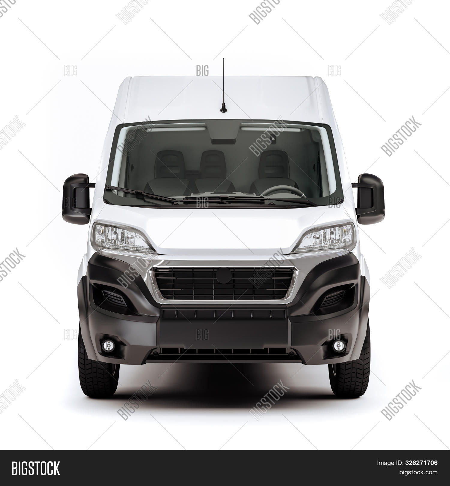 3d Render White Van Image & Photo (Free Trial) | Bigstock