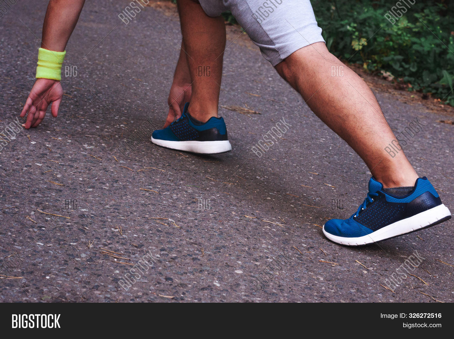 Feet Step Runner On Image & Photo (Free Trial) | Bigstock