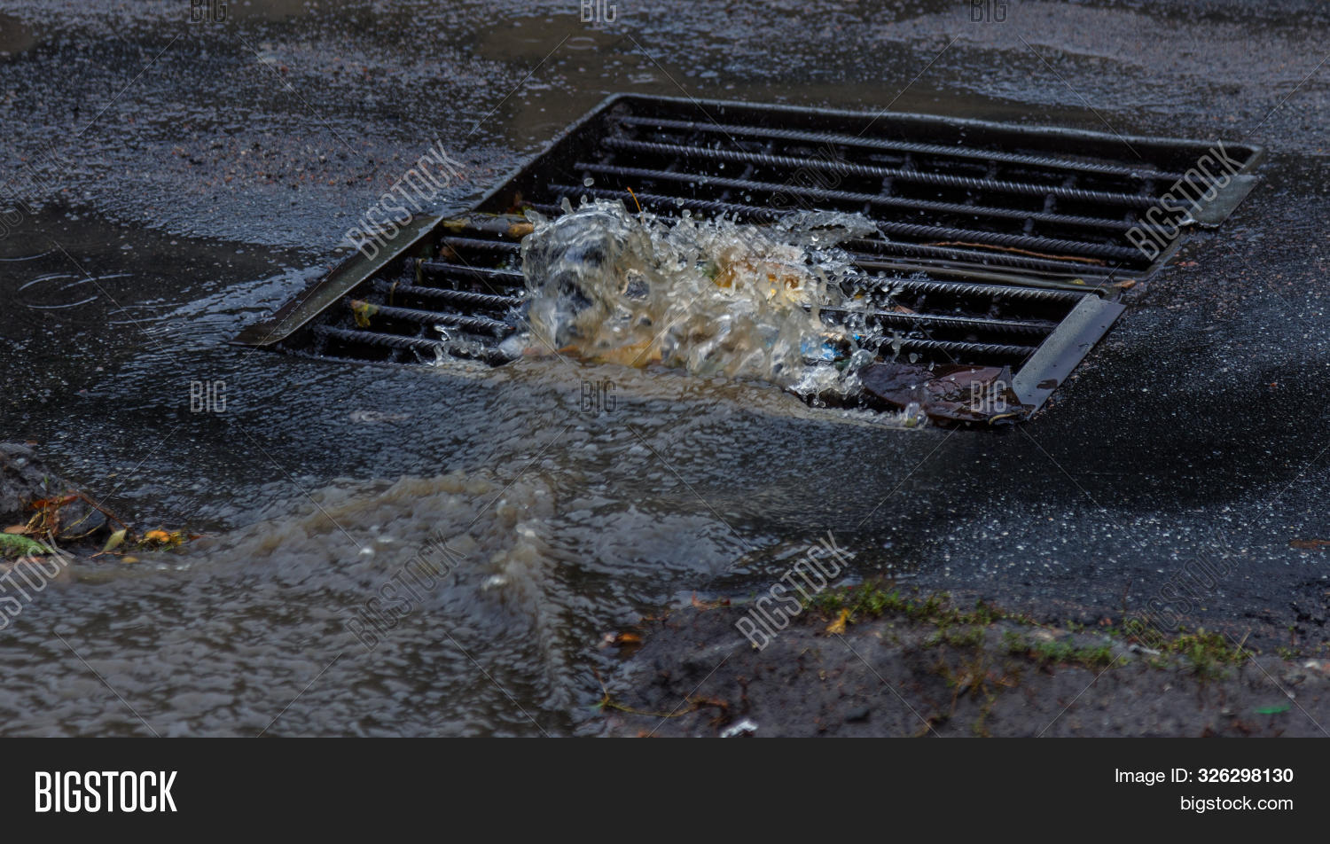 Flow Water During Image & Photo (Free Trial) | Bigstock