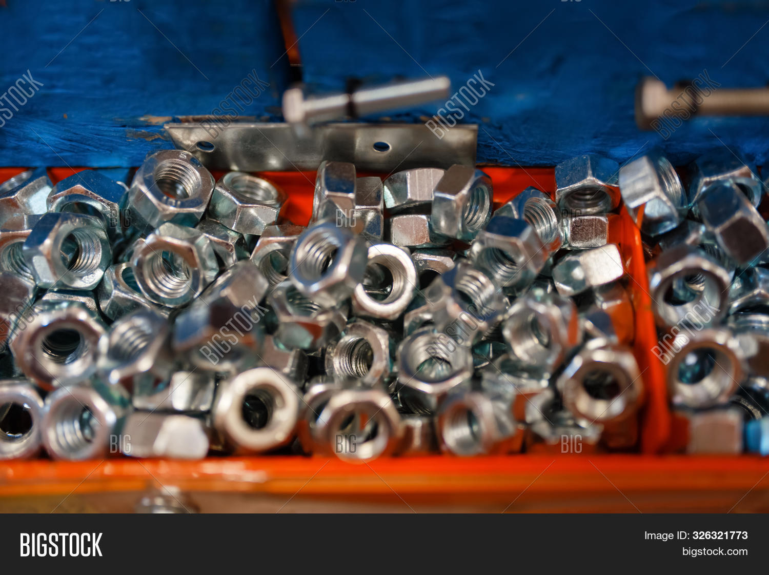 Box New Nuts Hardware Image & Photo (Free Trial) | Bigstock