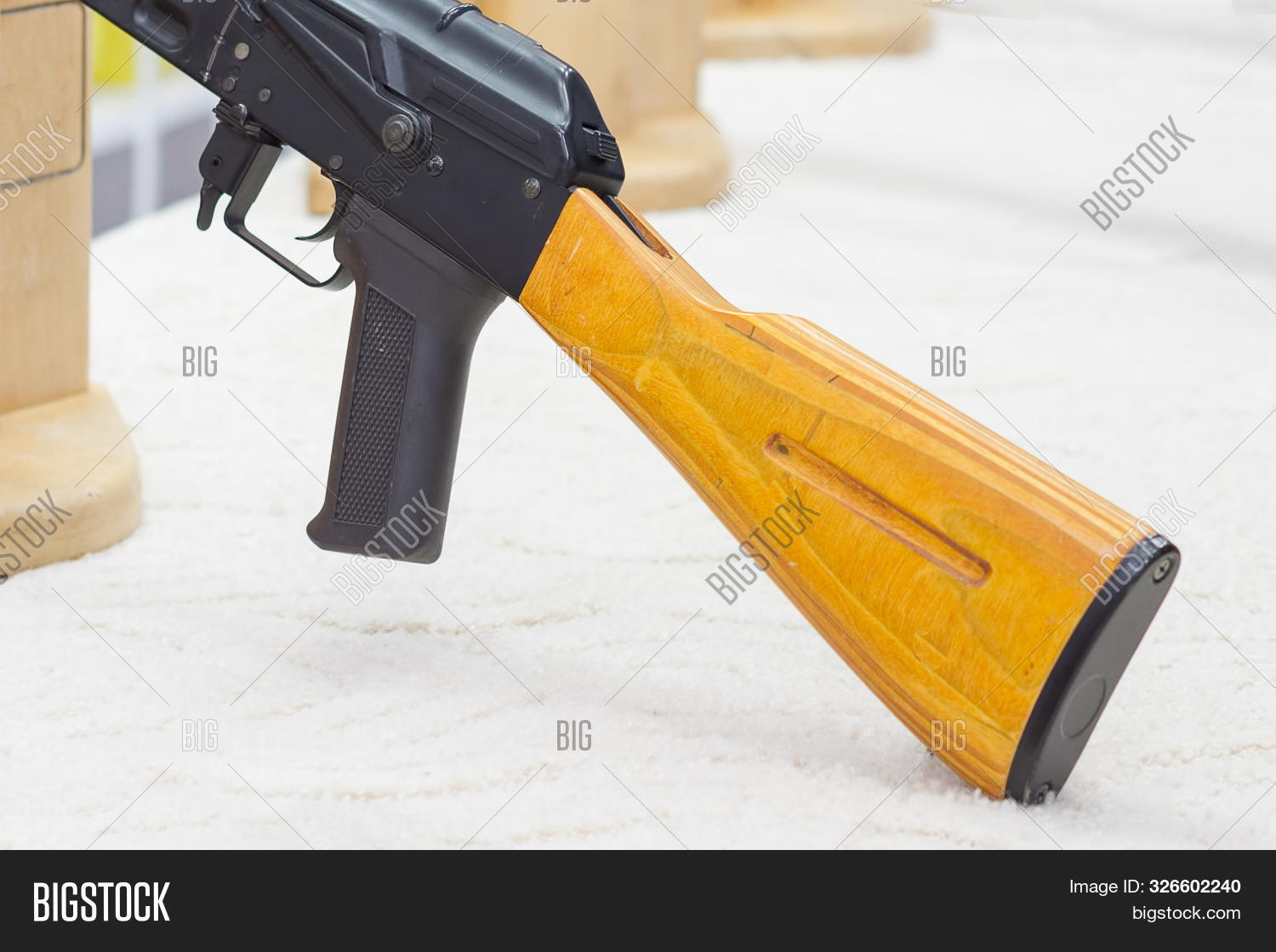 Butt Machine Gun On Image & Photo (Free Trial) | Bigstock