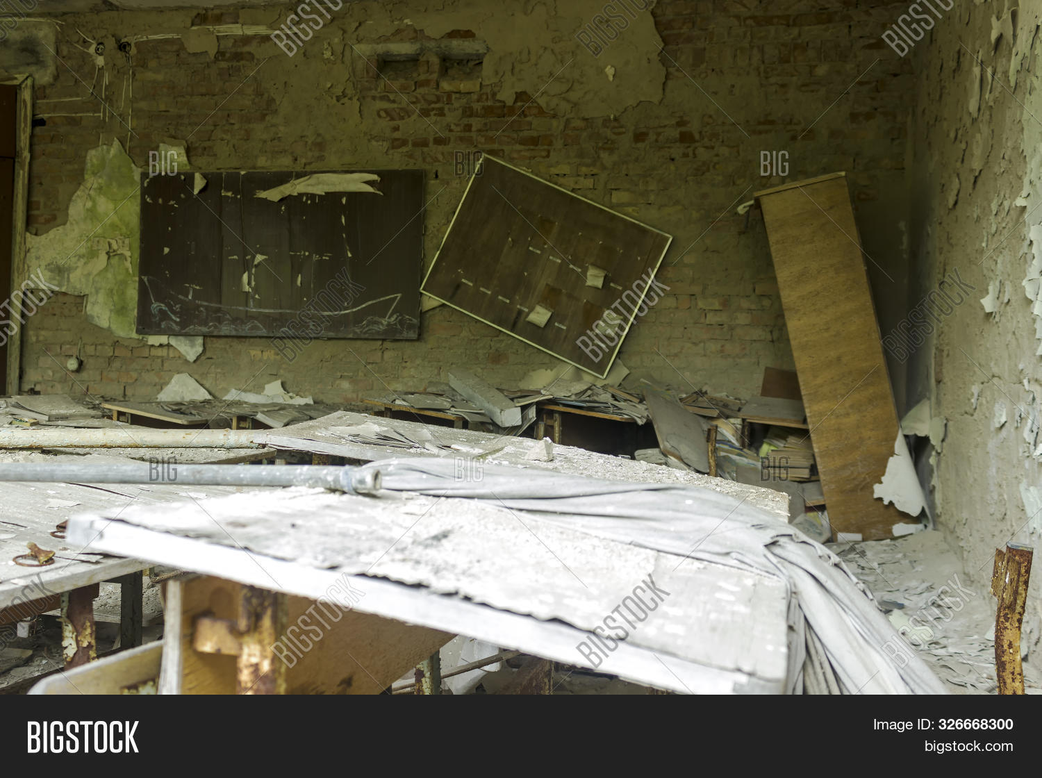 Ruins School. Image & Photo (Free Trial) | Bigstock