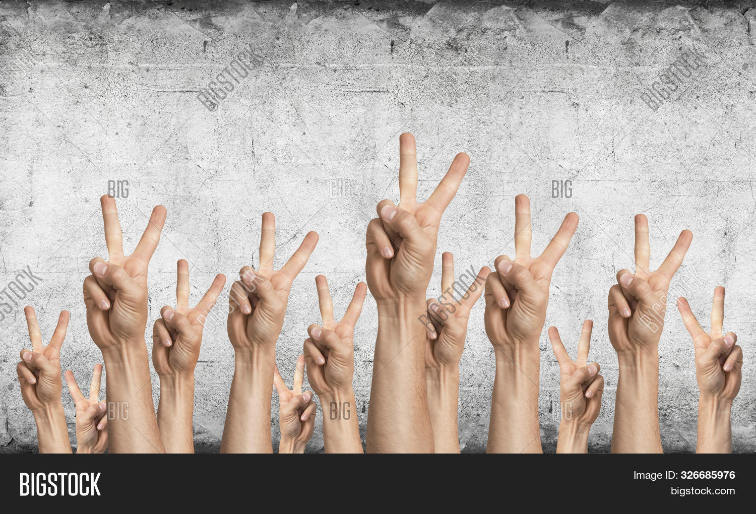 Row Man Hands Showing Image & Photo (Free Trial) | Bigstock