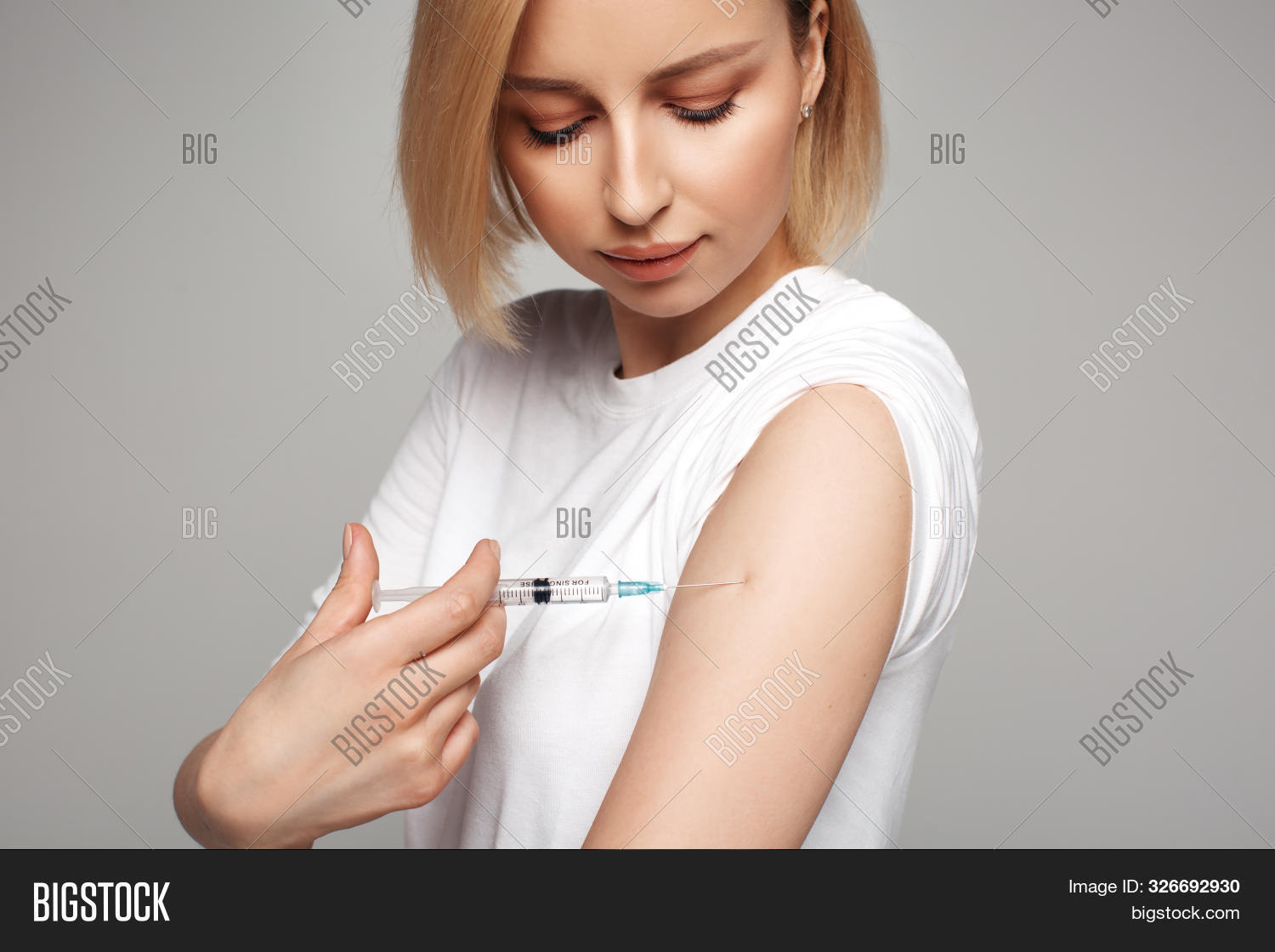 Studio Close Blonde Image & Photo (Free Trial) | Bigstock