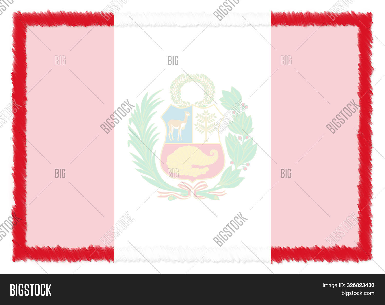 Border Made Peru Image & Photo (Free Trial) | Bigstock