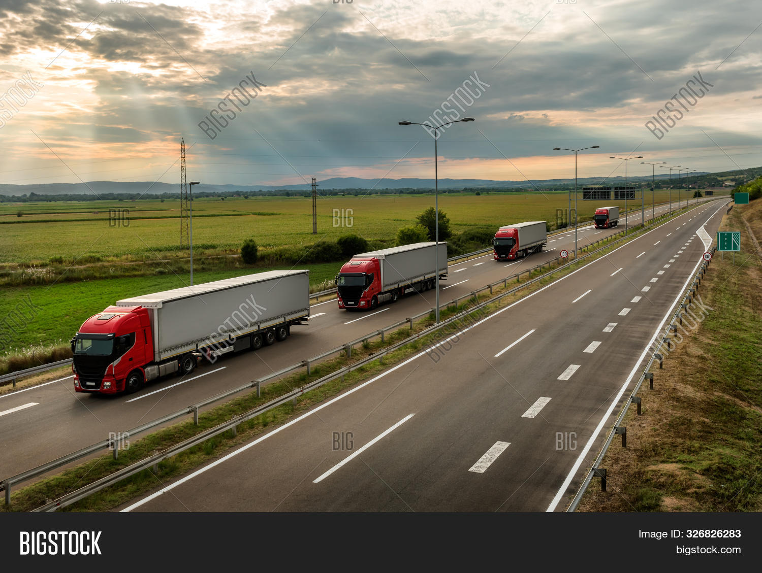 Lorry Trucks Line Image & Photo (Free Trial) | Bigstock