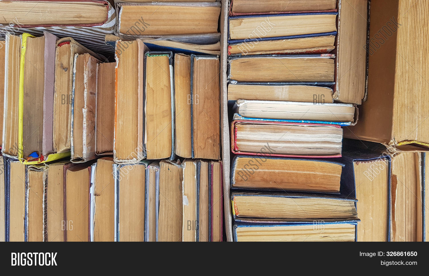 Many Sorted Old Books Image & Photo (Free Trial) | Bigstock