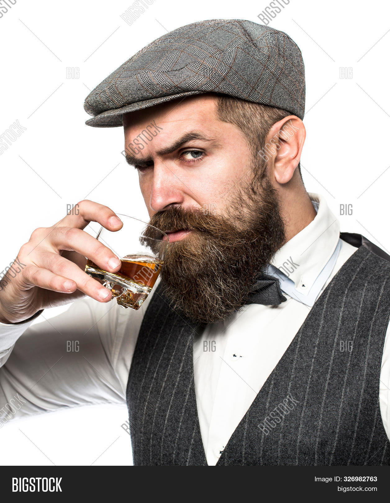 Macho Drinking. Man Image & Photo (Free Trial) | Bigstock