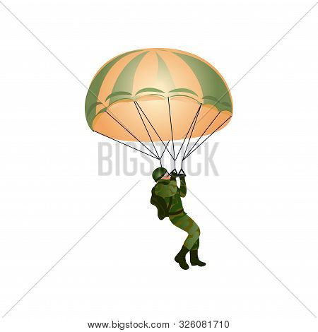 Paratrooper Military Vector & Photo (Free Trial) | Bigstock