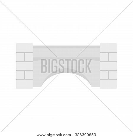 Old Stone Bridge Icon Vector & Photo (Free Trial) | Bigstock